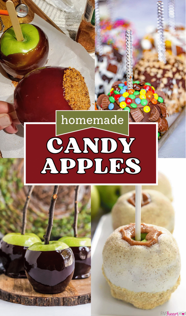 15 Eye-Popping Candied Apple Recipes For Fall - Love and Marriage